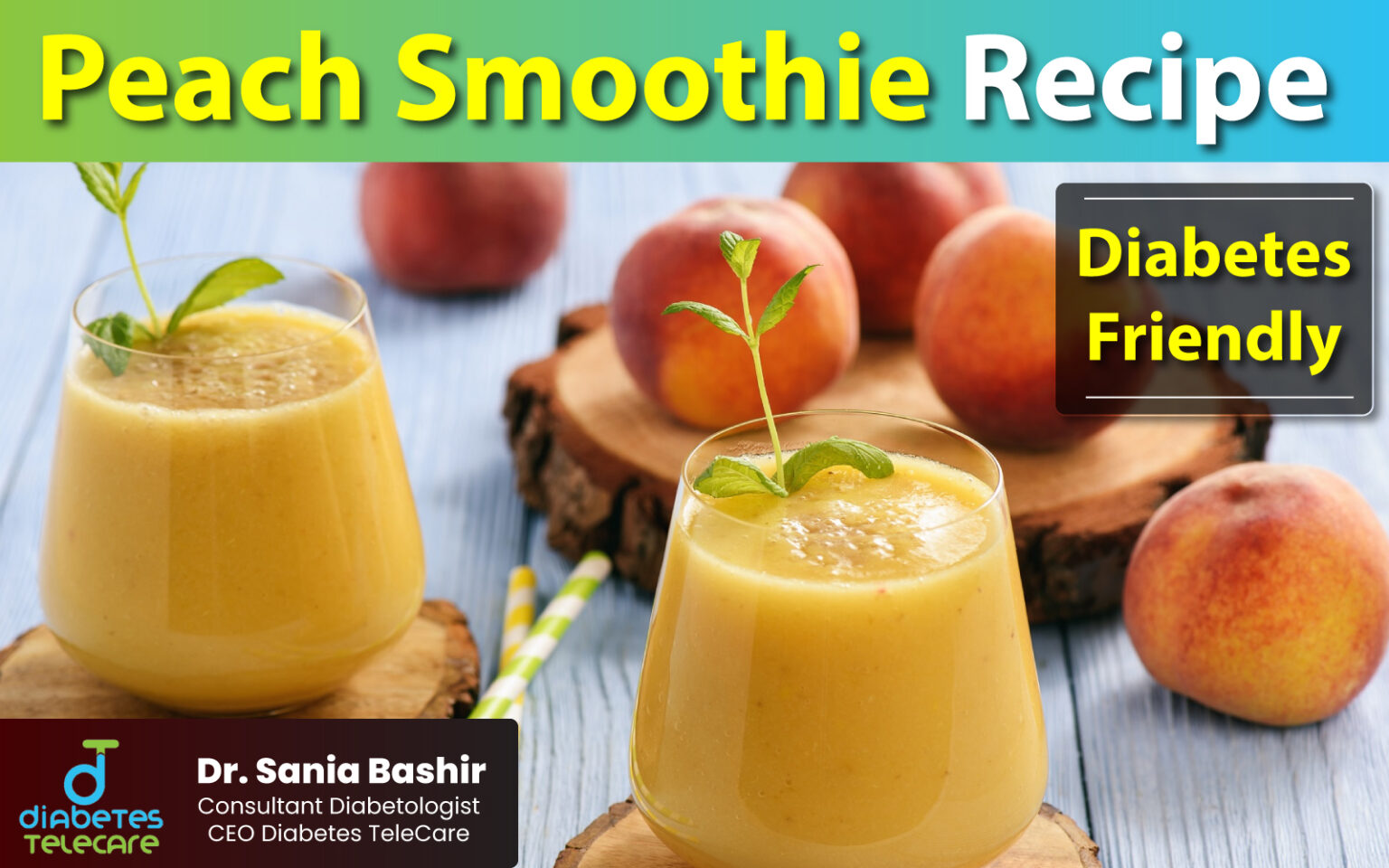 Diabetes-Friendly Peach Smoothie Recipe - Diabetes Telecare